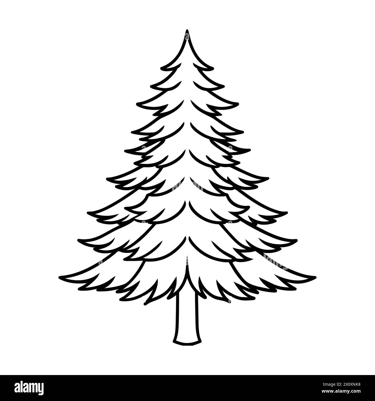 Pine tree Stock Vector Images - Alamy