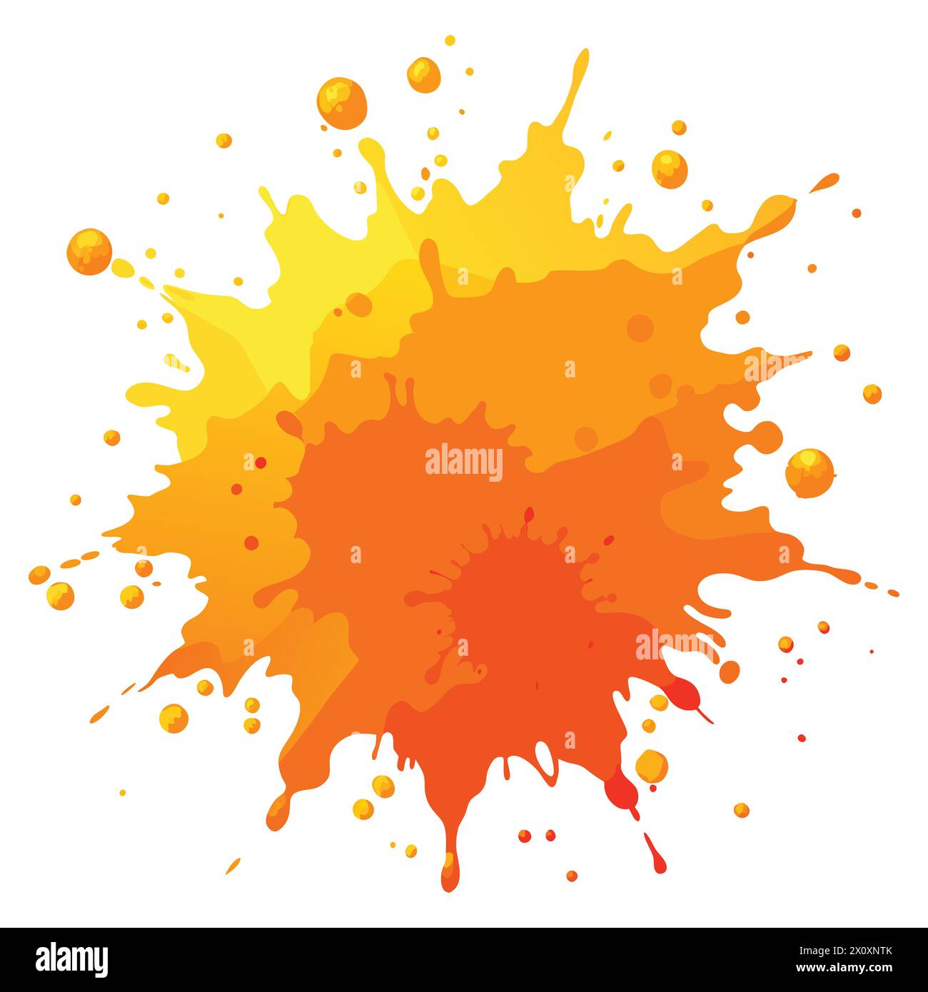 Vibrant orange color Stock Vector Images - Alamy