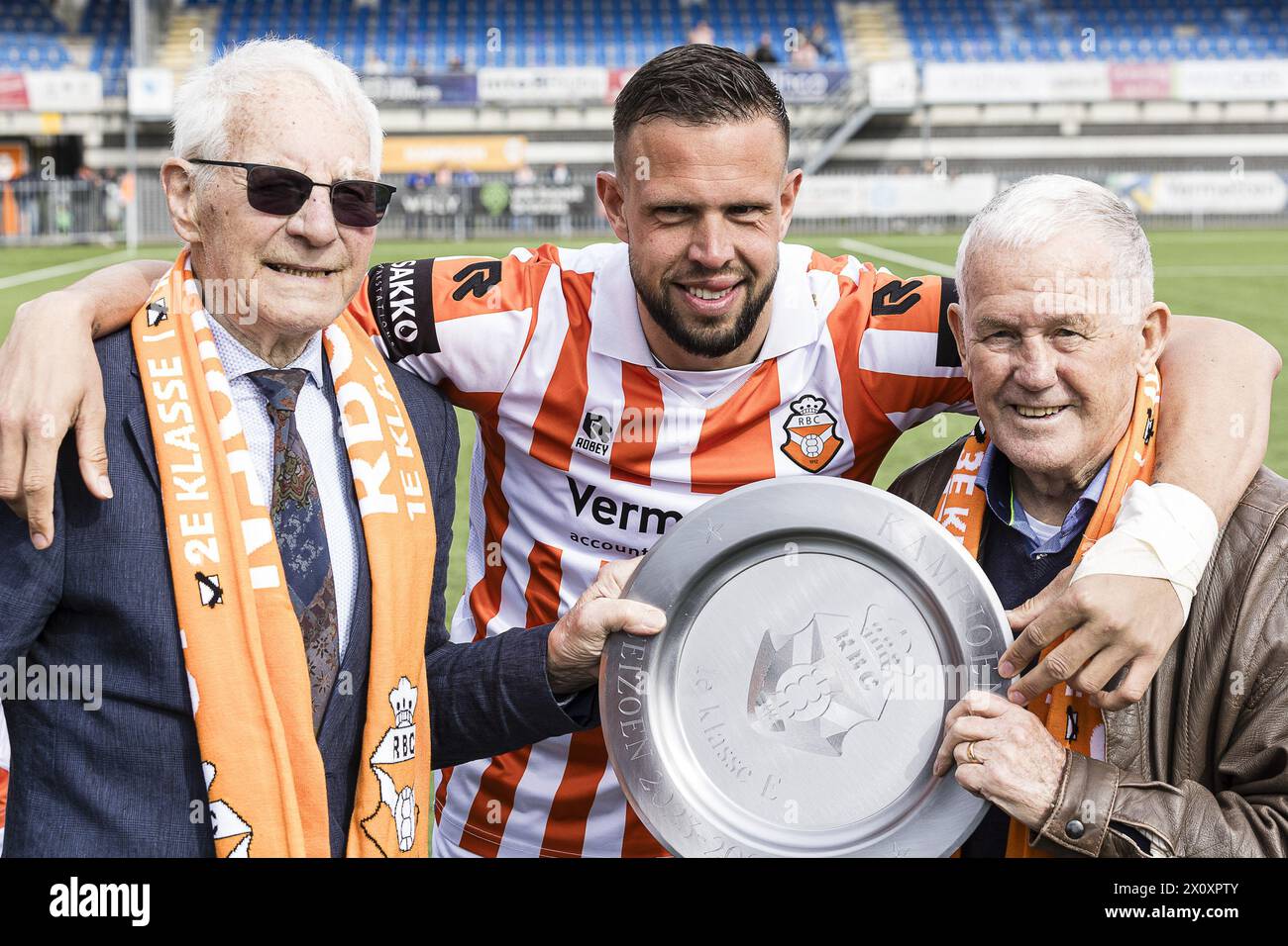 ROOSENDAAL - 14-04-2024. Atik stadium. Voetbal, season 2023-2024. RBC ...