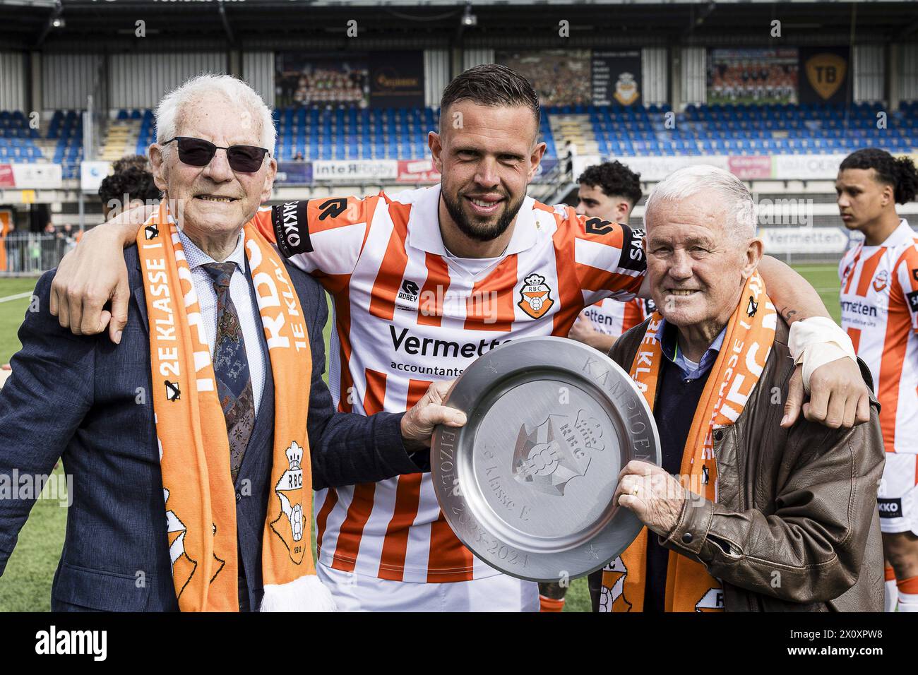 ROOSENDAAL - 14-04-2024. Atik stadium. Voetbal, season 2023-2024. RBC ...