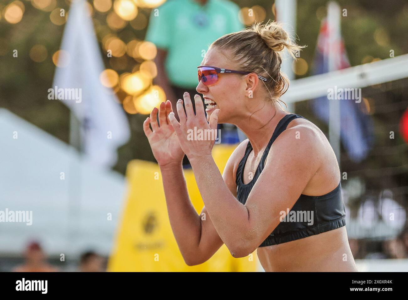 Laguna Province, Philippines. 14th Apr, 2024. Germany's Chenoa Christ ...