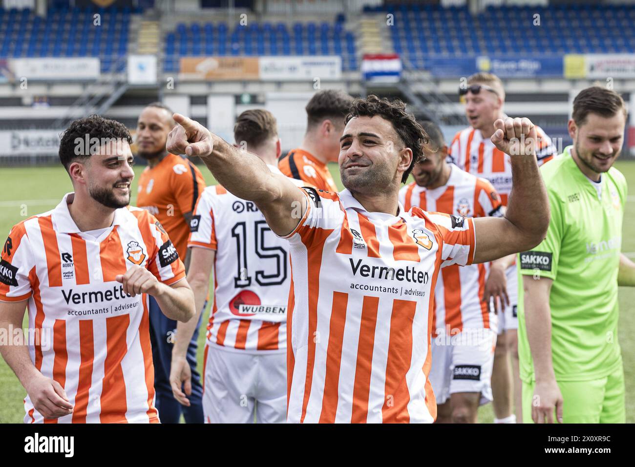 ROOSENDAAL - 14-04-2024. Atik stadium. Voetbal, season 2023-2024. RBC ...