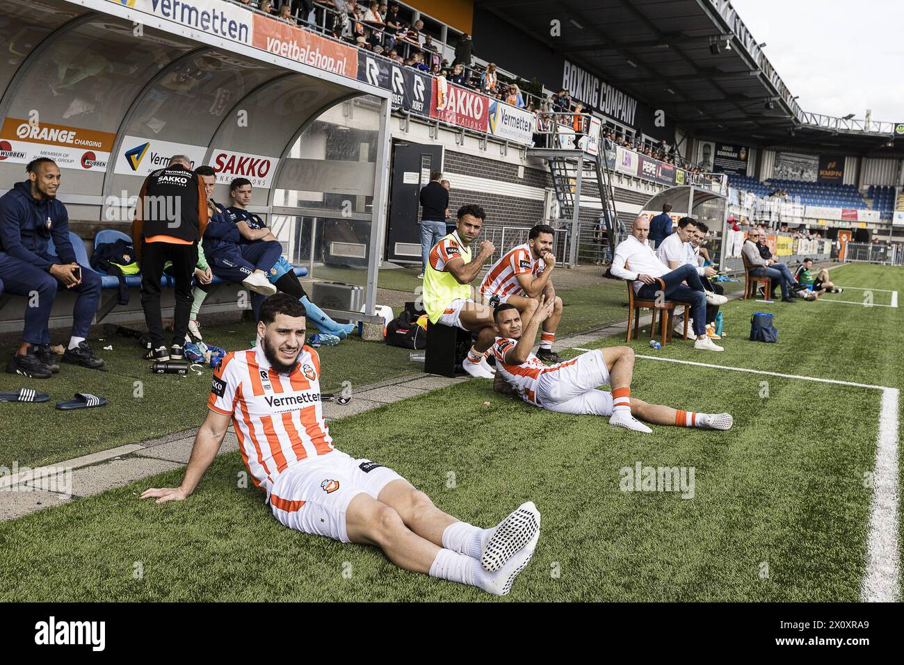 ROOSENDAAL - 14-04-2024. Atik stadium. Voetbal, season 2023-2024. RBC ...