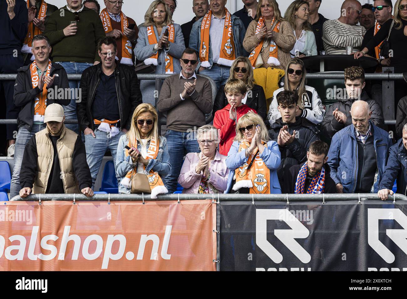 ROOSENDAAL - 14-04-2024. Atik stadium. Voetbal, season 2023-2024. RBC ...