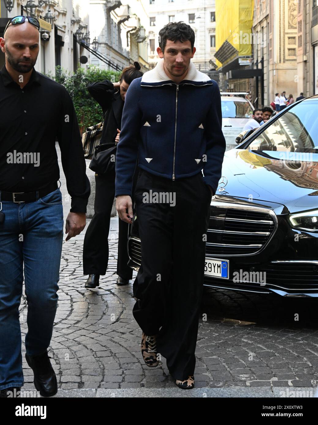 Milan, Zendaya and the actors of Luca Guadagnino's film Challengers ...