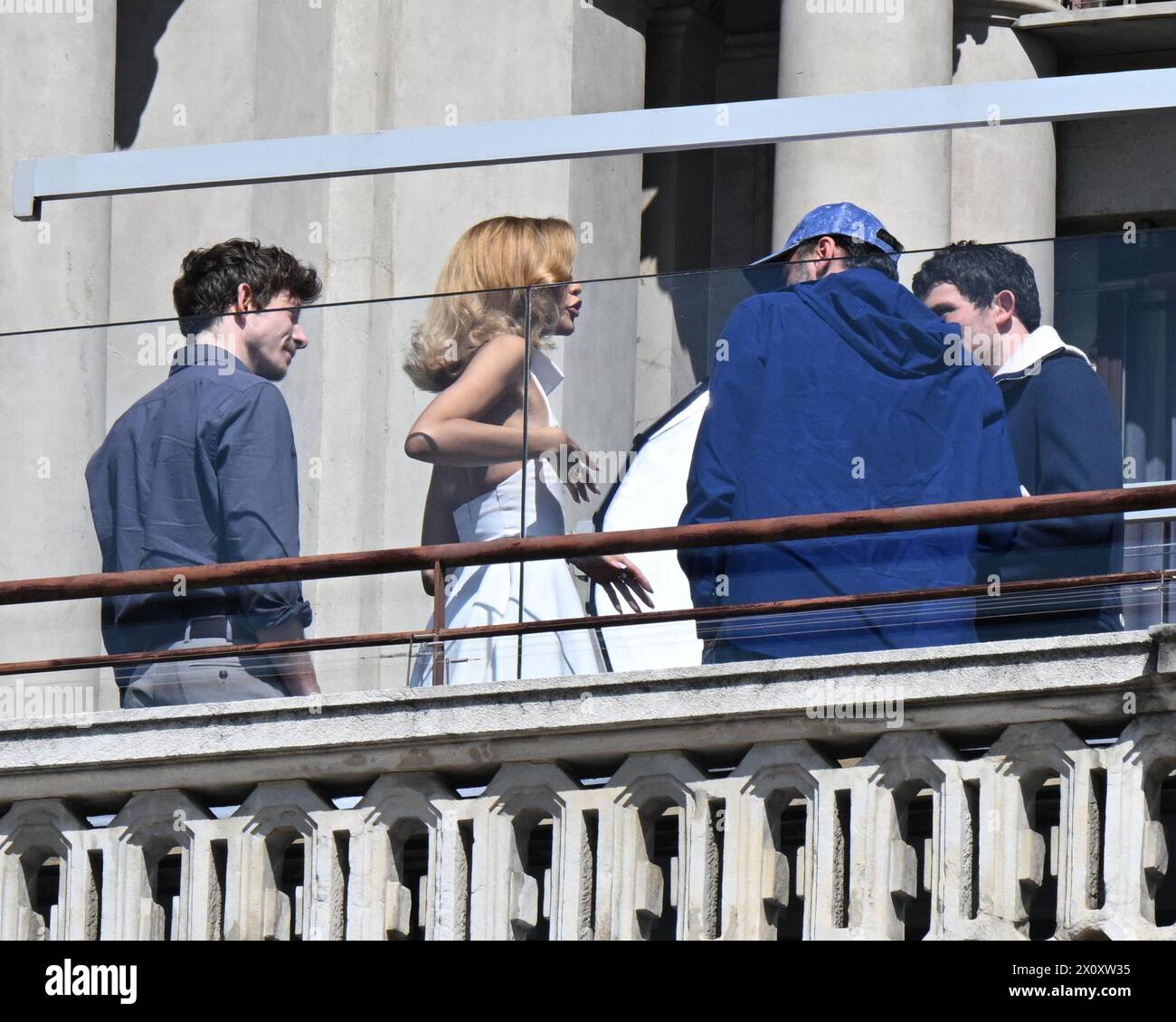 Milan, Zendaya and the actors of Luca Guadagnino's film Challengers ...