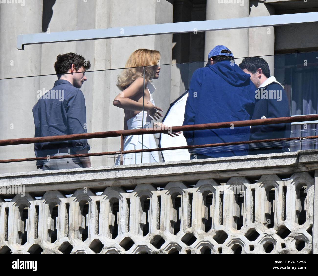 Milan, Zendaya and the actors of Luca Guadagnino's film Challengers ...