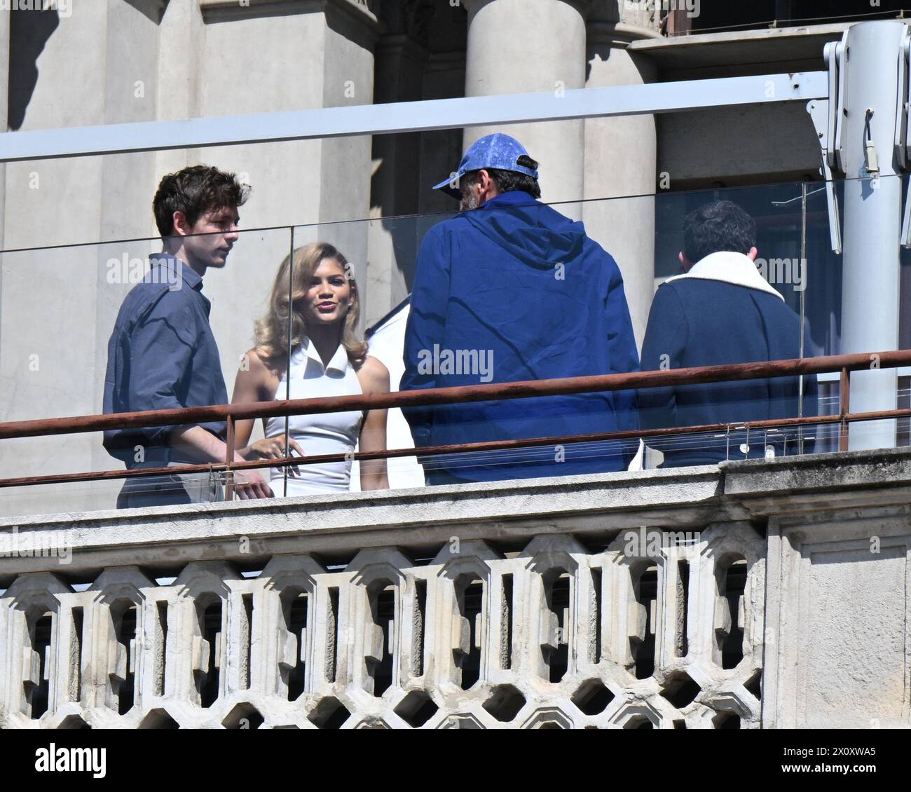 Milan, Zendaya and the actors of Luca Guadagnino's film Challengers ...