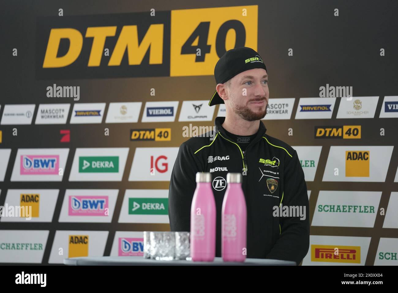 DTM-Testfahrten auf dem Hockenheimring. 10.04.2024 Mirko Bortolotti ITA ...