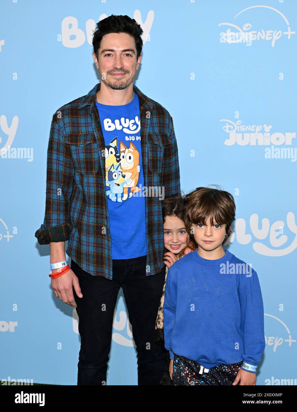 Burbank, California, USA. 13th Apr, 2024. Ben Feldman, Effie Feldman ...