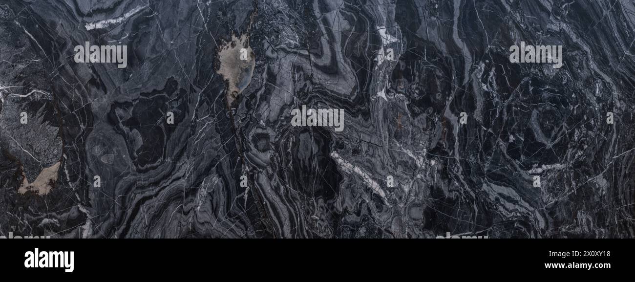High resolution black marble slab texture or background Stock Photo - Alamy
