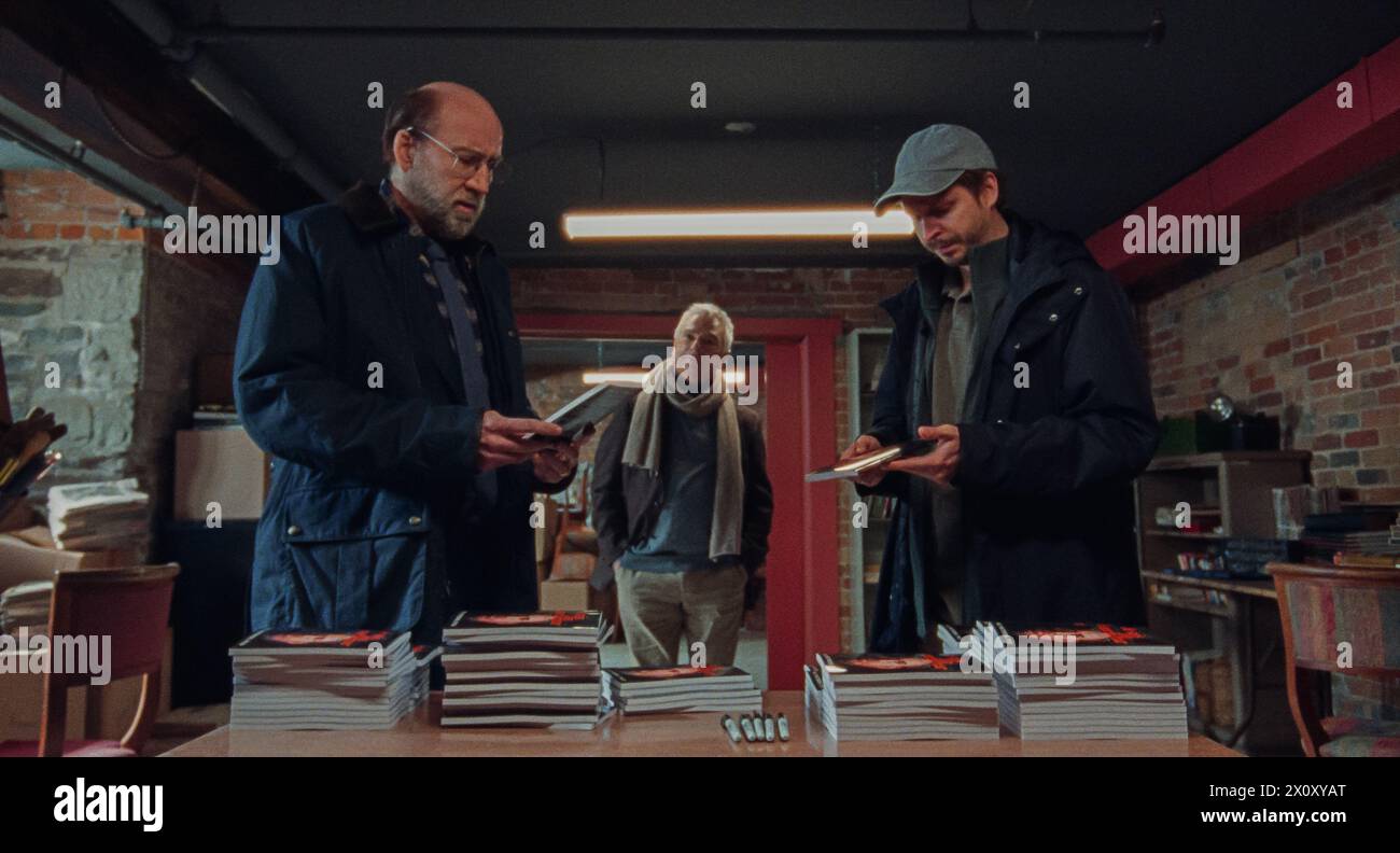 MICHAEL CERA, NICOLAS CAGE and RICHARD JUTRAS in DREAM SCENARIO (2023 ...