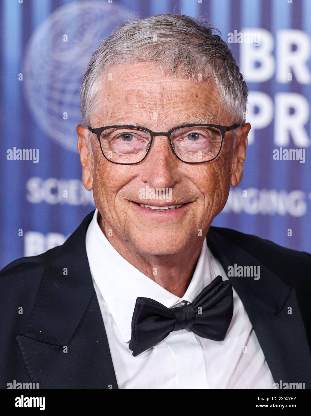 LOS ANGELES, CALIFORNIA, USA - APRIL 13: Bill Gates arrives at the 10th ...