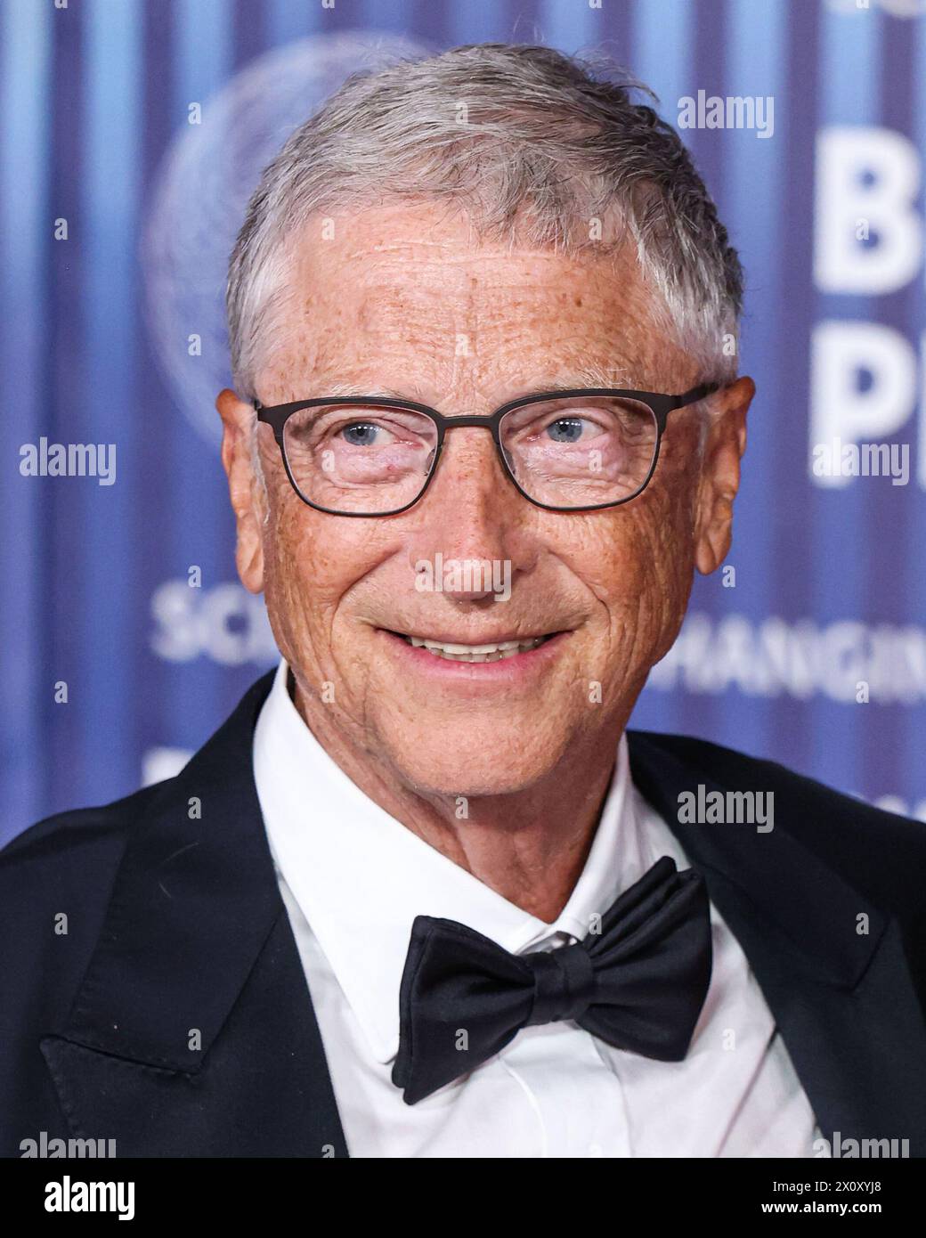 LOS ANGELES, CALIFORNIA, USA - APRIL 13: Bill Gates arrives at the 10th ...