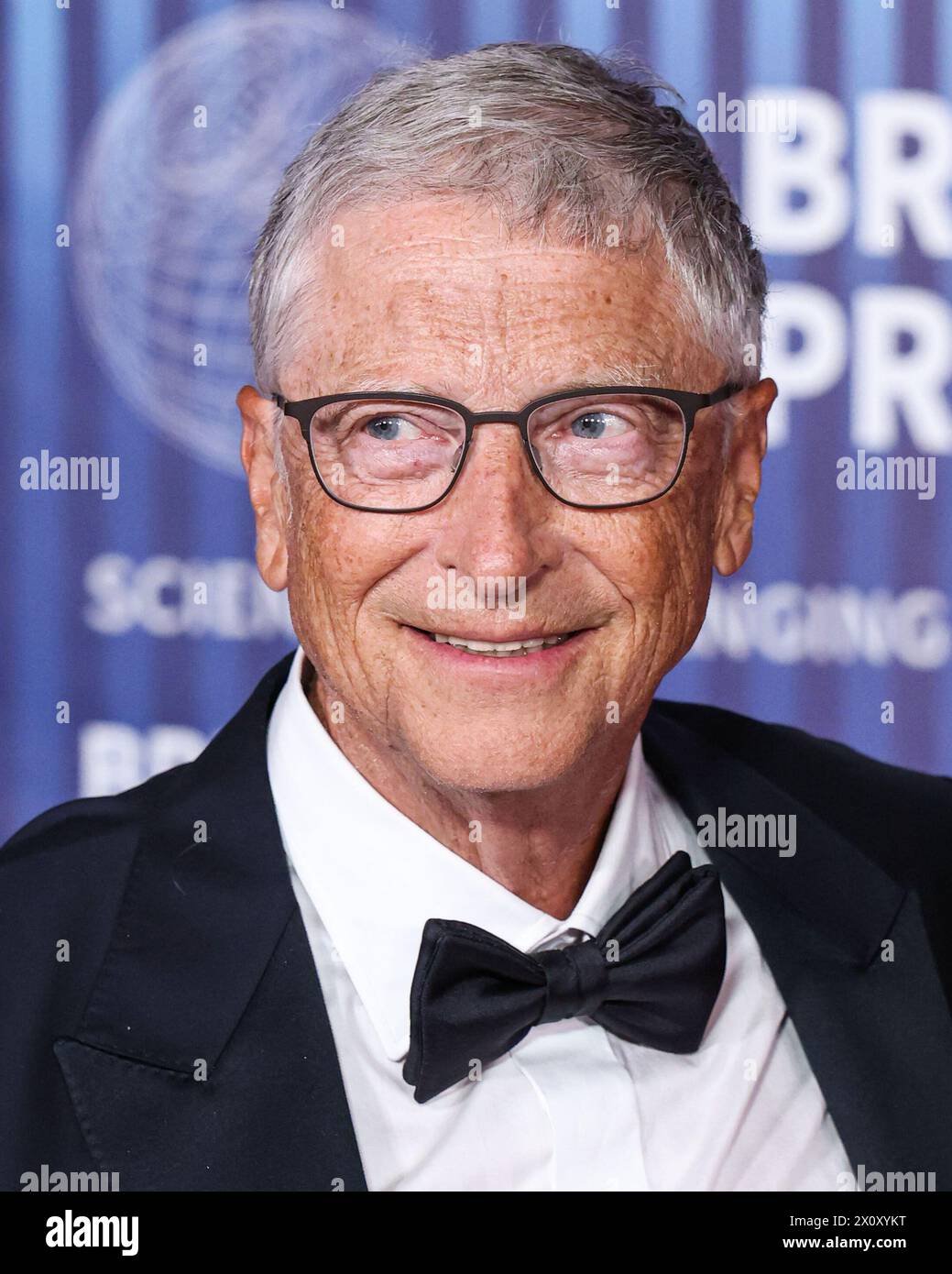 LOS ANGELES, CALIFORNIA, USA - APRIL 13: Bill Gates arrives at the 10th ...