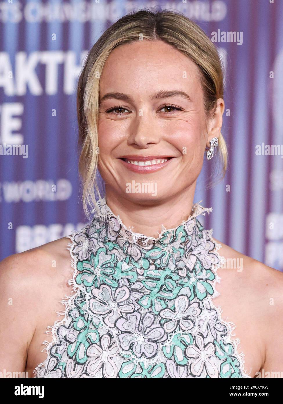 LOS ANGELES, CALIFORNIA, USA - APRIL 13: Brie Larson wearing Chanel ...