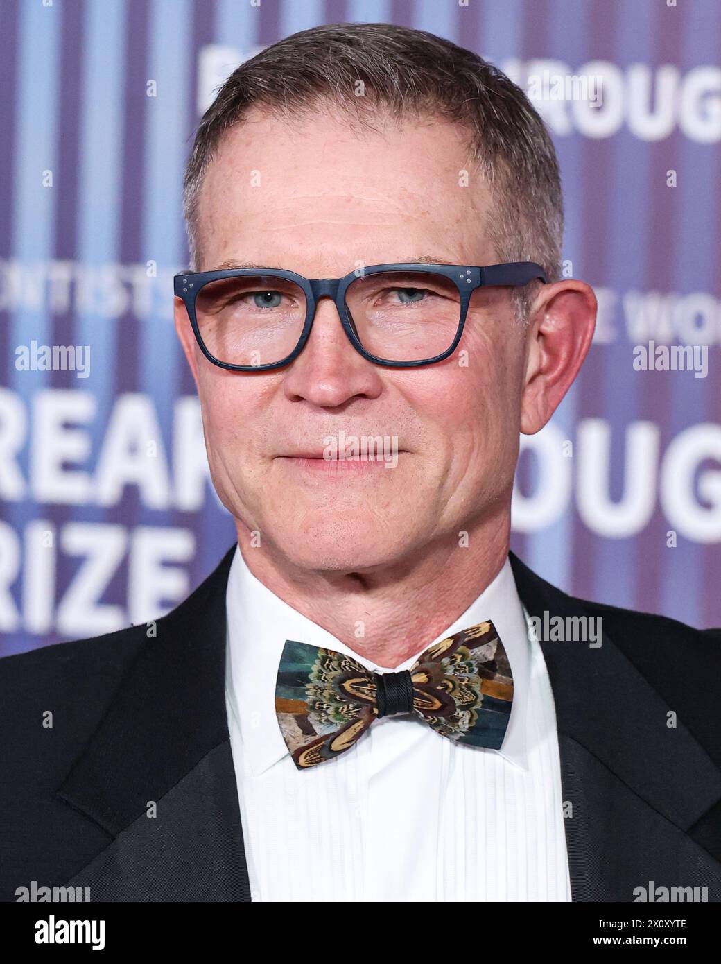 LOS ANGELES, CALIFORNIA, USA - APRIL 13: David Baszucki arrives at the ...