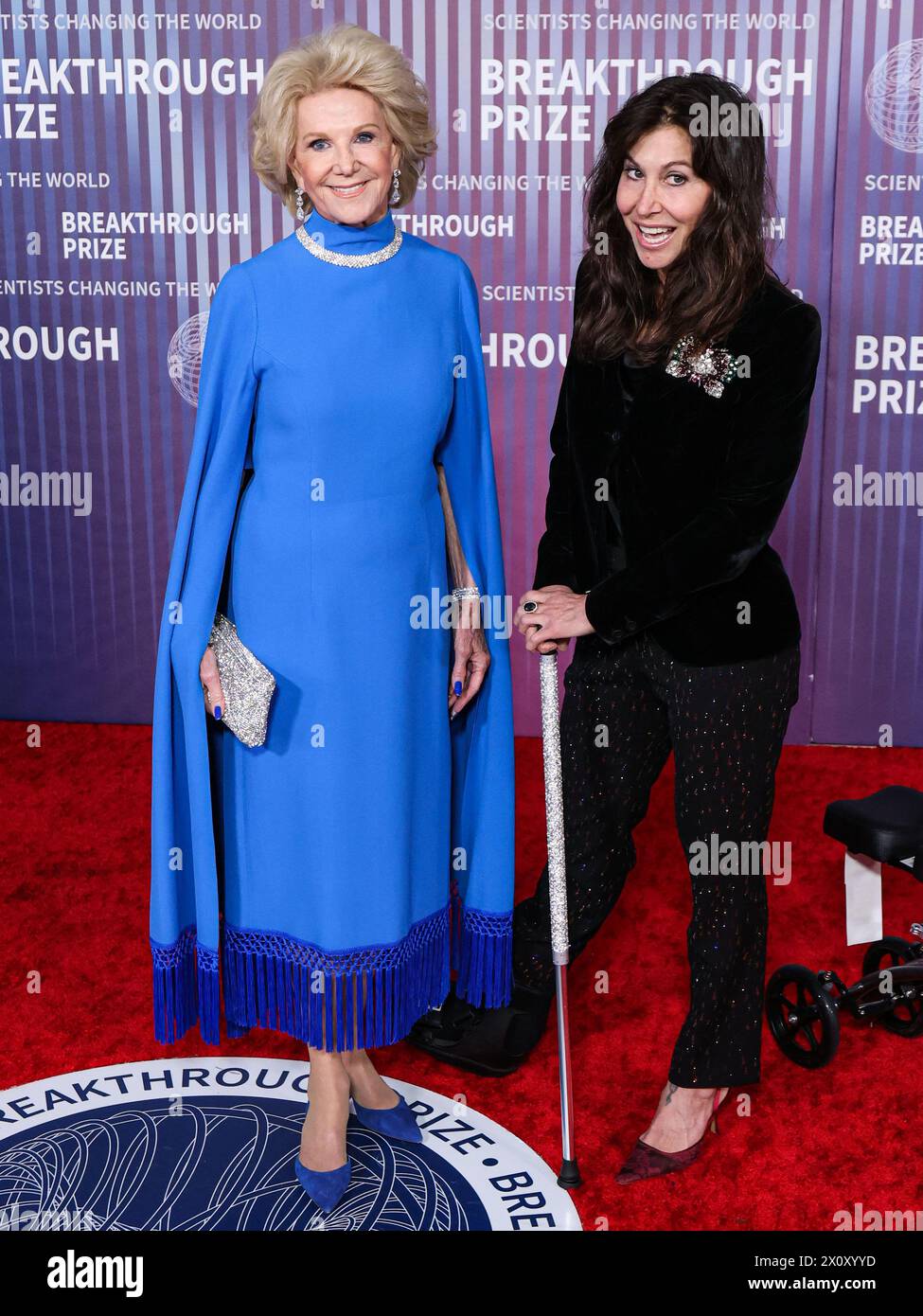 LOS ANGELES, CALIFORNIA, USA - APRIL 13: Elaine Wynn and daughter ...