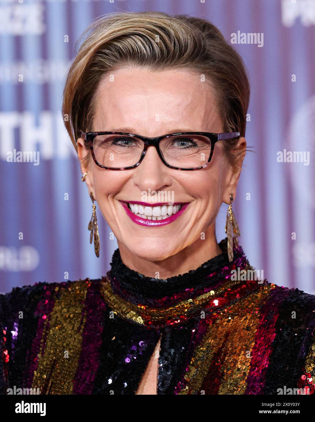 LOS ANGELES, CALIFORNIA, USA - APRIL 13: Emma Walmsley arrives at the 10th Annual Breakthrough ...