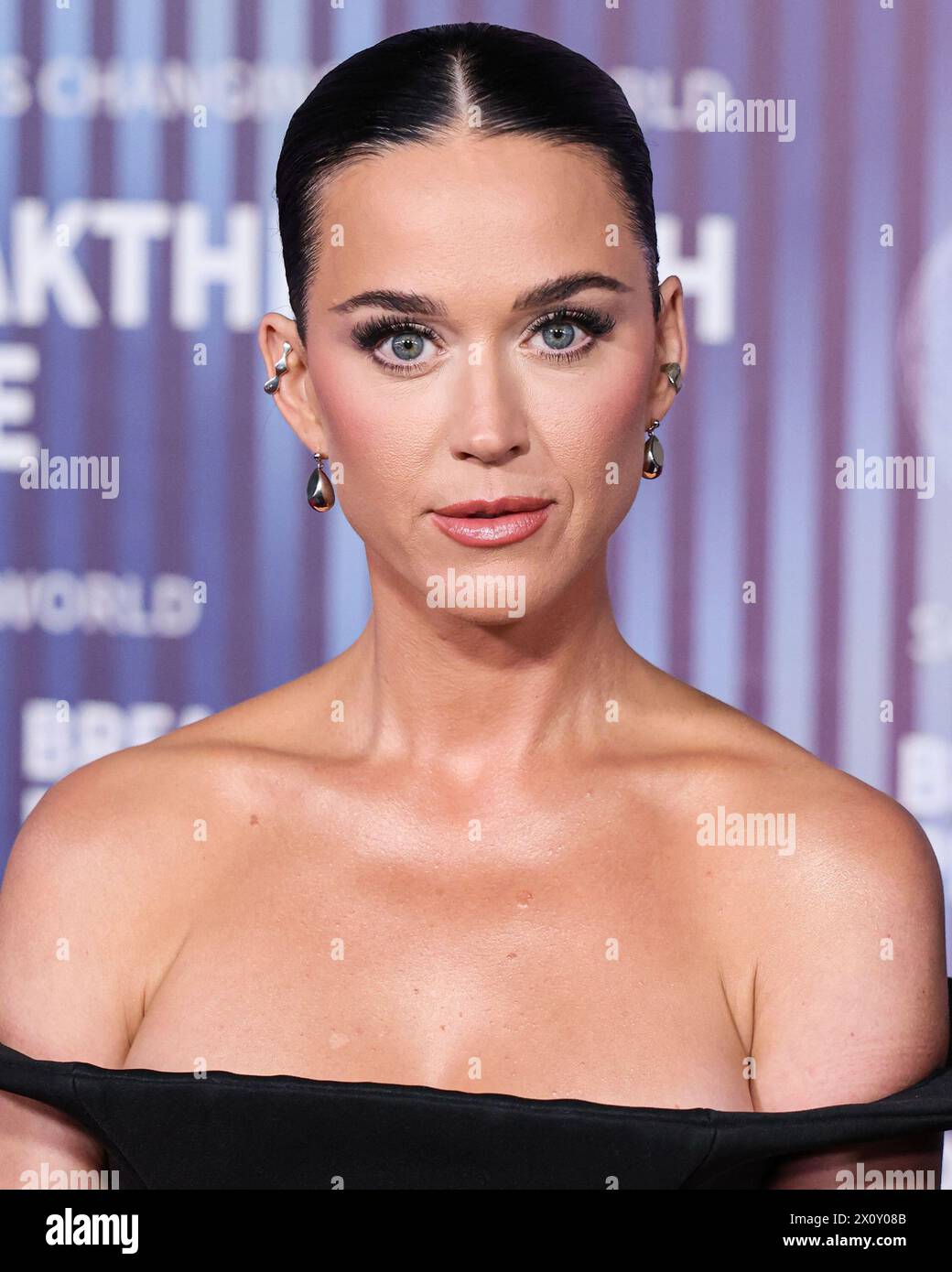 LOS ANGELES, CALIFORNIA, USA - APRIL 13: Katy Perry wearing Coperni ...
