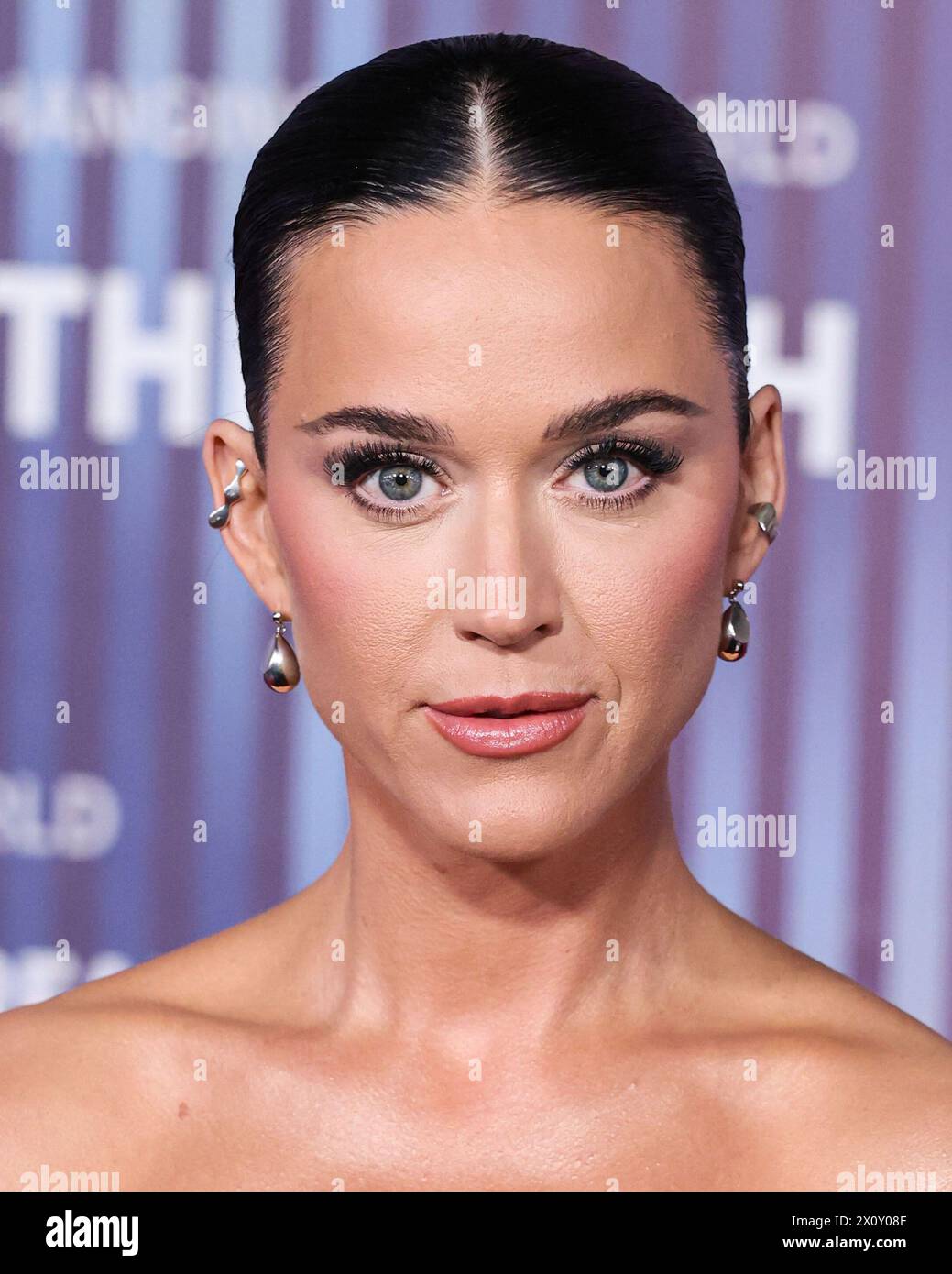 LOS ANGELES, CALIFORNIA, USA - APRIL 13: Katy Perry wearing Coperni ...