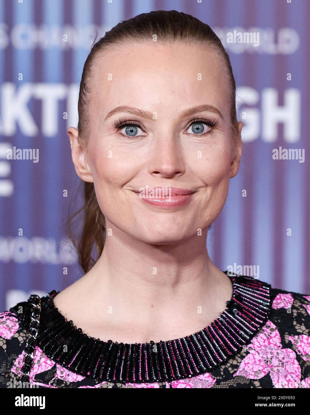 LOS ANGELES, CALIFORNIA, USA - APRIL 13: Julia Milner arrives at the ...