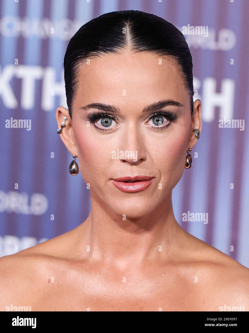 LOS ANGELES, CALIFORNIA, USA - APRIL 13: Katy Perry wearing Coperni ...