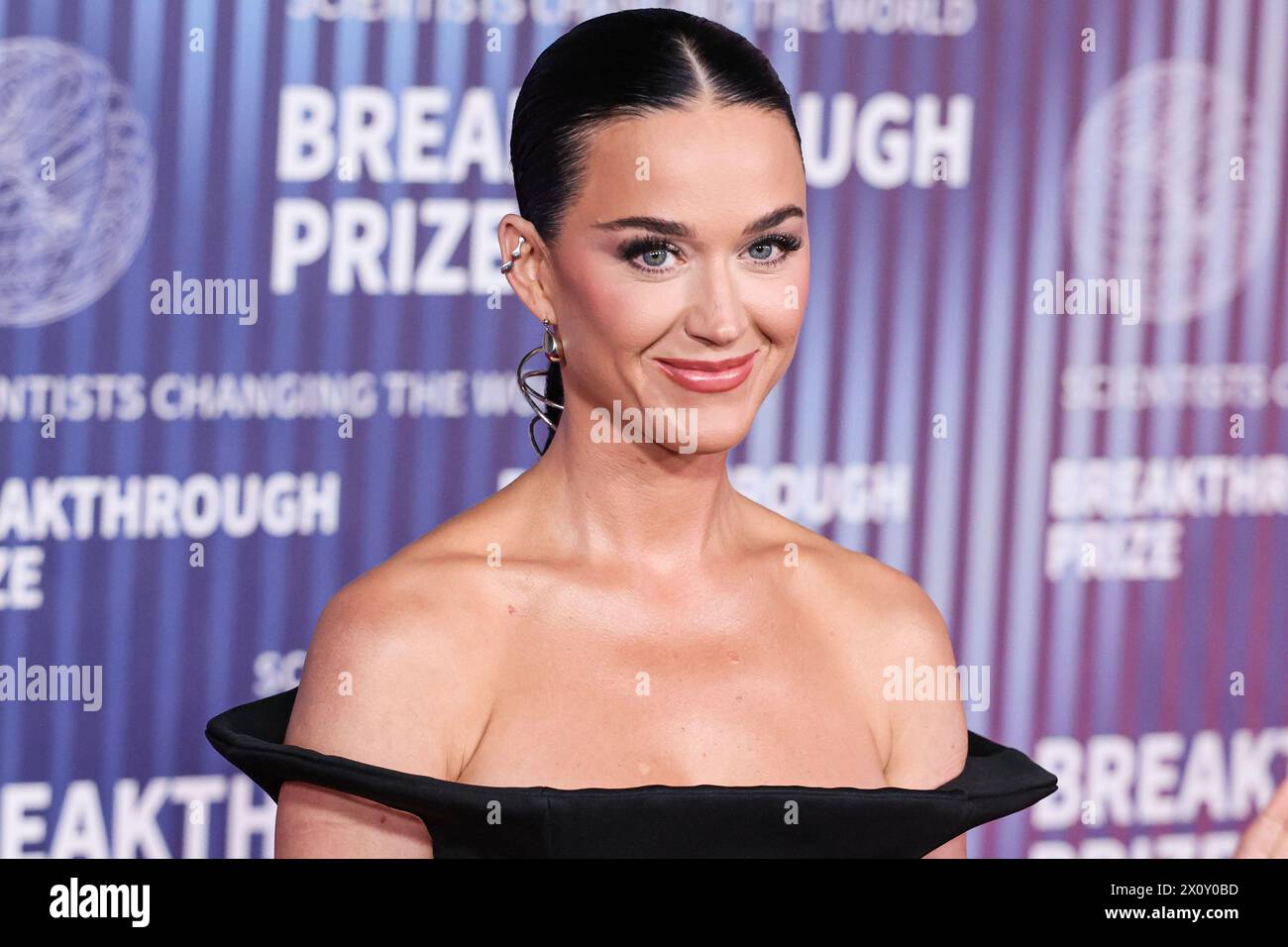 LOS ANGELES, CALIFORNIA, USA - APRIL 13: Katy Perry wearing Coperni ...