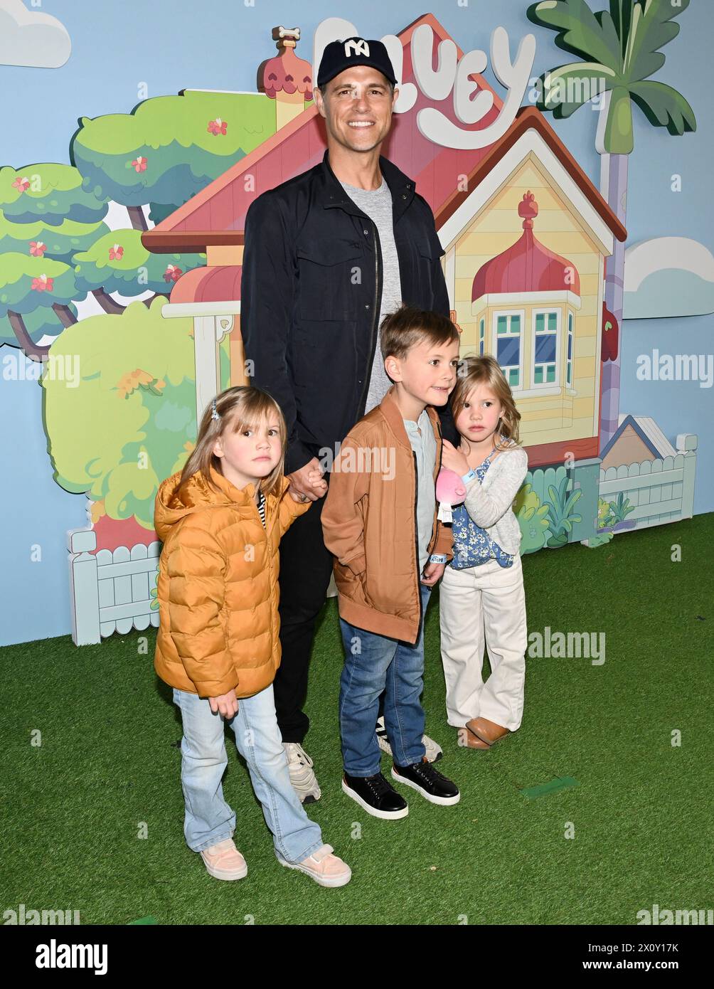 April 13, 2024, Burbank, California, U.S.: Sam Page and family atttend ...
