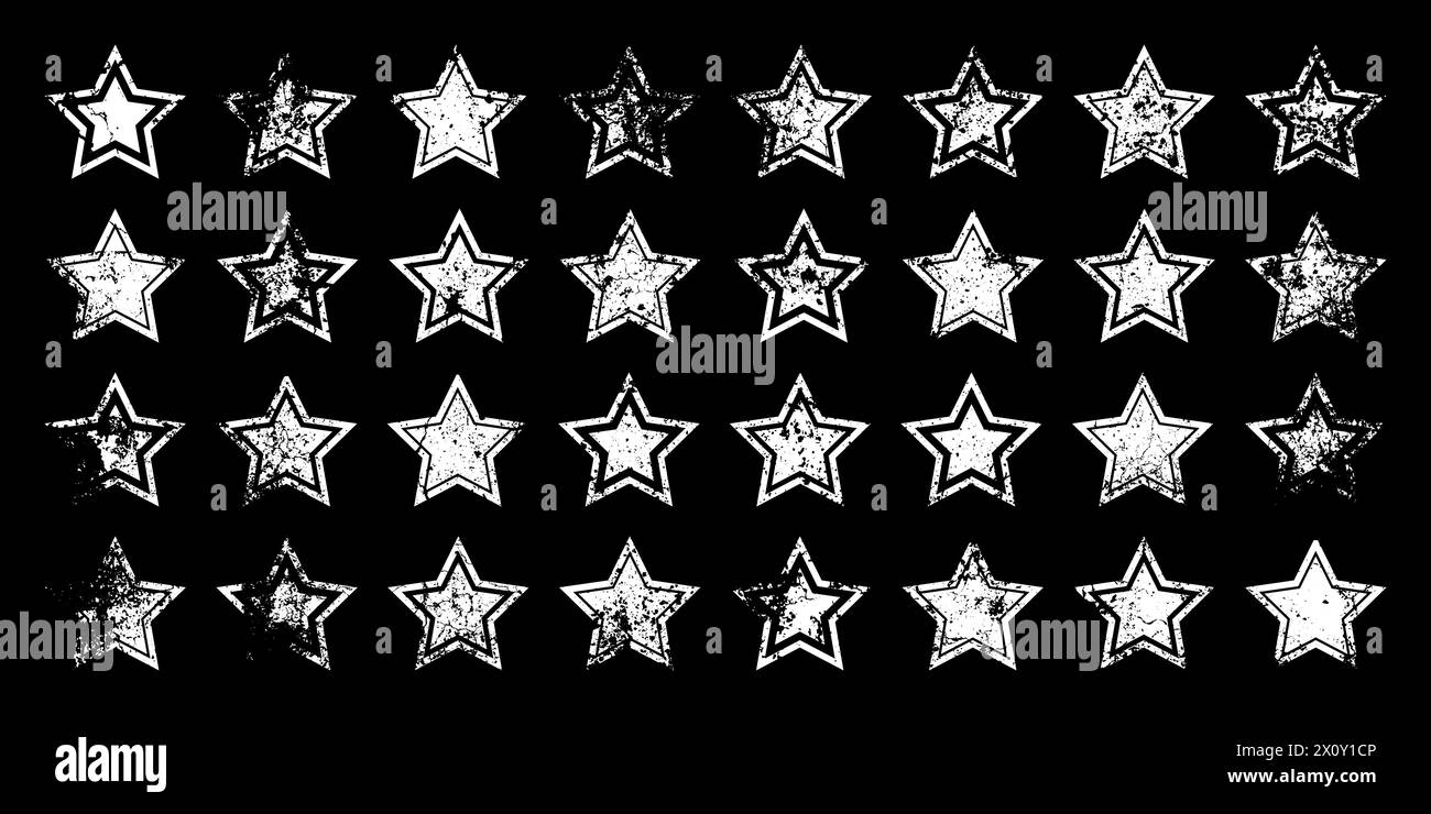 Vintage Star Design Elements