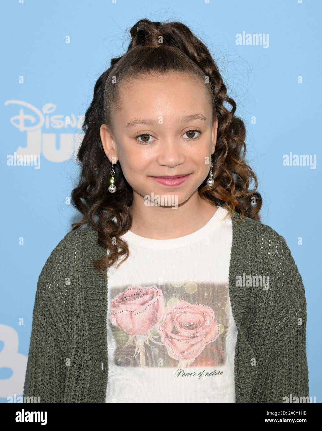 April 13, 2024, Burbank, California, U.S.: Mykal-Michelle Harris atttends Bluey ''The Sign ...