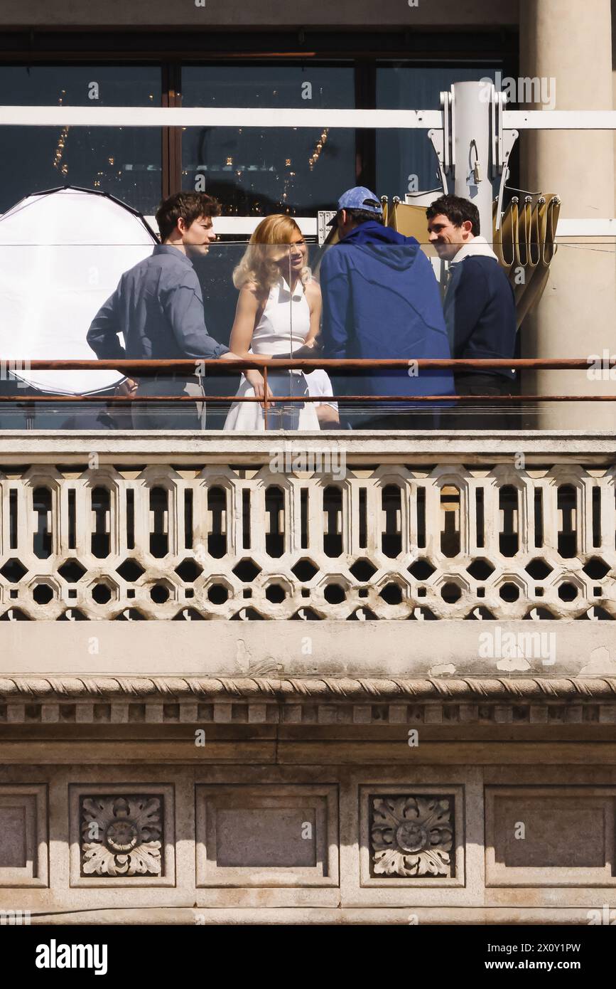 Zendaya, Mike Faist, Josh O'Connor, and Luca Guadagnino are arriving at ...