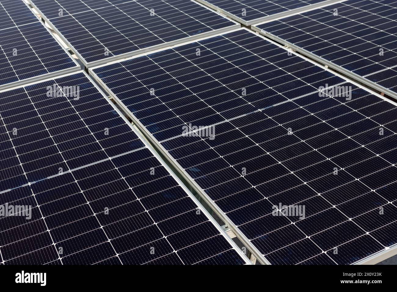 Solar panel for renewable and alternative energy source Stock Photo - Alamy