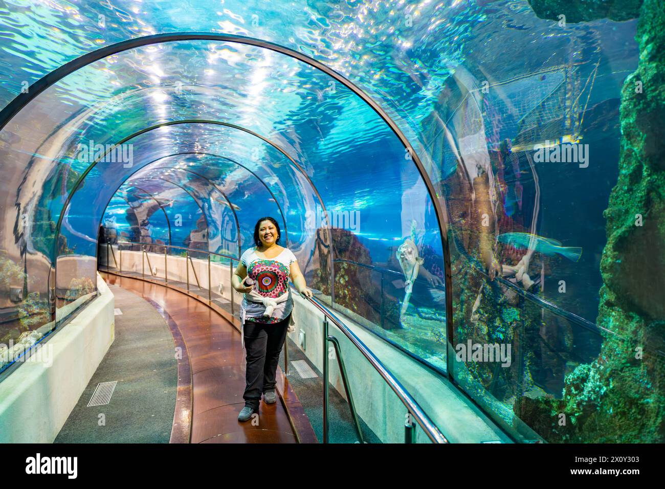Building underwater tunnel hi-res stock photography and images - Alamy