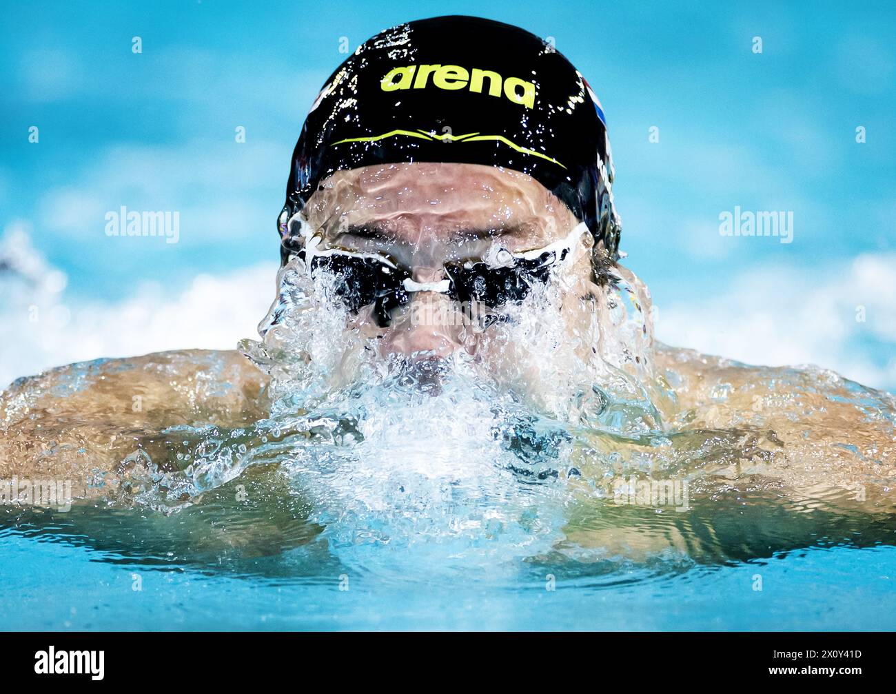 EINDHOVEN - Arno Kamminga during the final 100 school. The Dutch ...