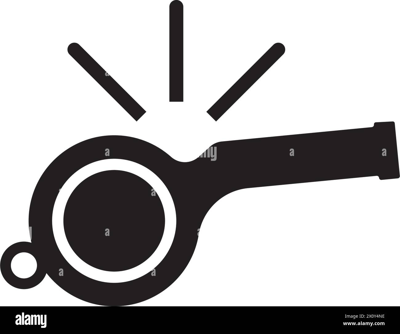 Police whistle Black and White Stock Photos & Images - Alamy