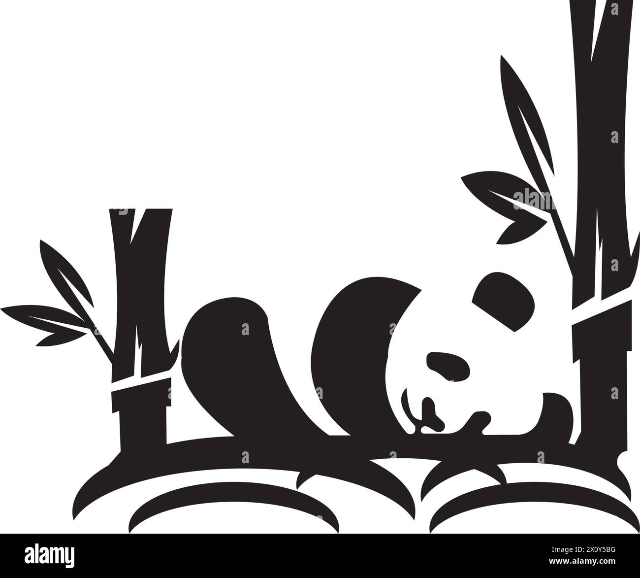 panda icon logo vector design template Stock Vector Image & Art - Alamy