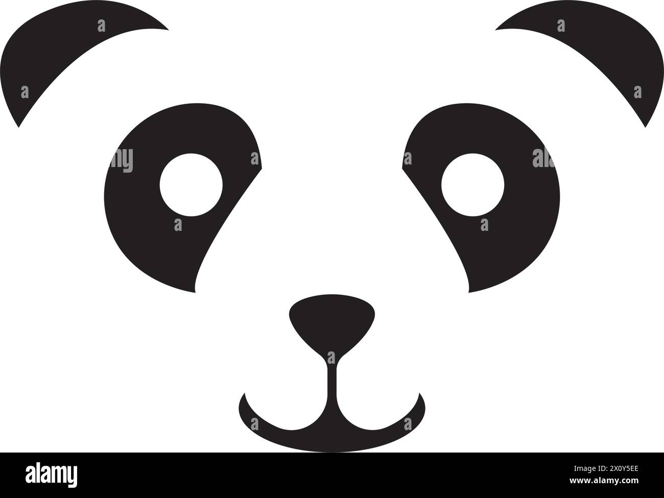 panda icon logo vector design template Stock Vector Image & Art - Alamy