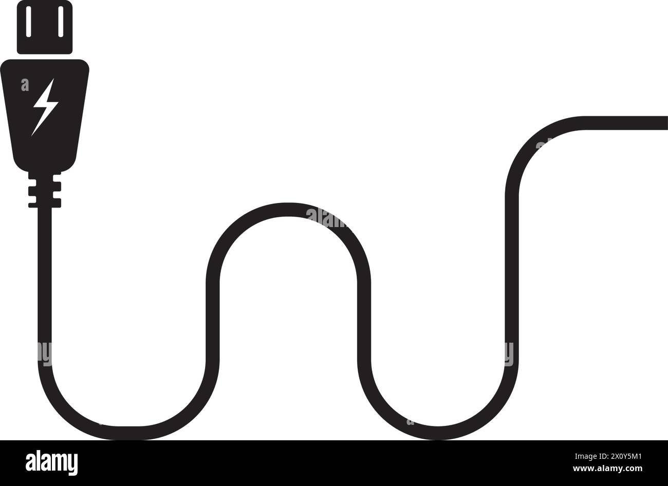 charger icon logo vector design template Stock Vector Image & Art - Alamy