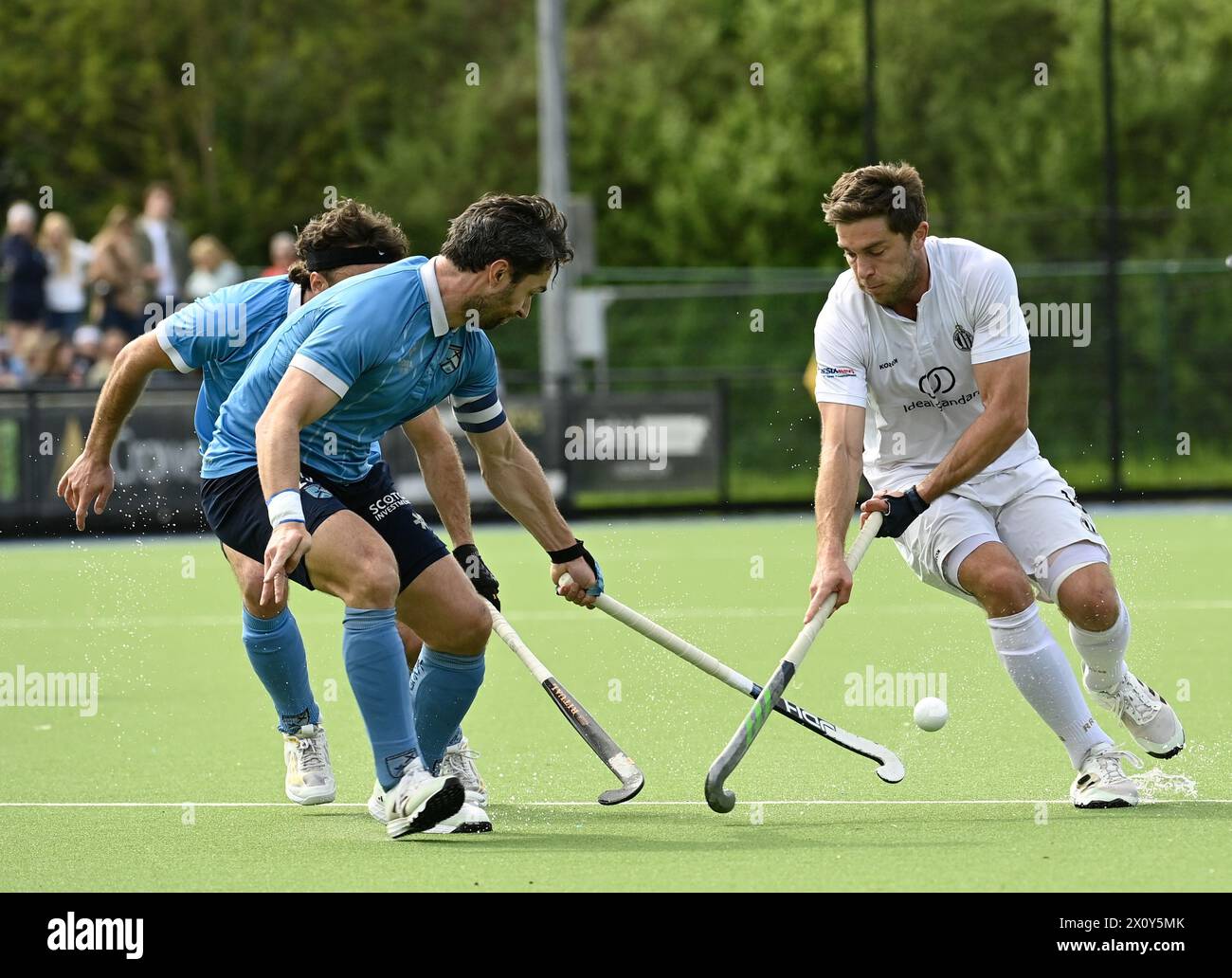 Boom, Belgium. 14th Apr, 2024. Braxgata's Loick Luypaert and Racing's ...