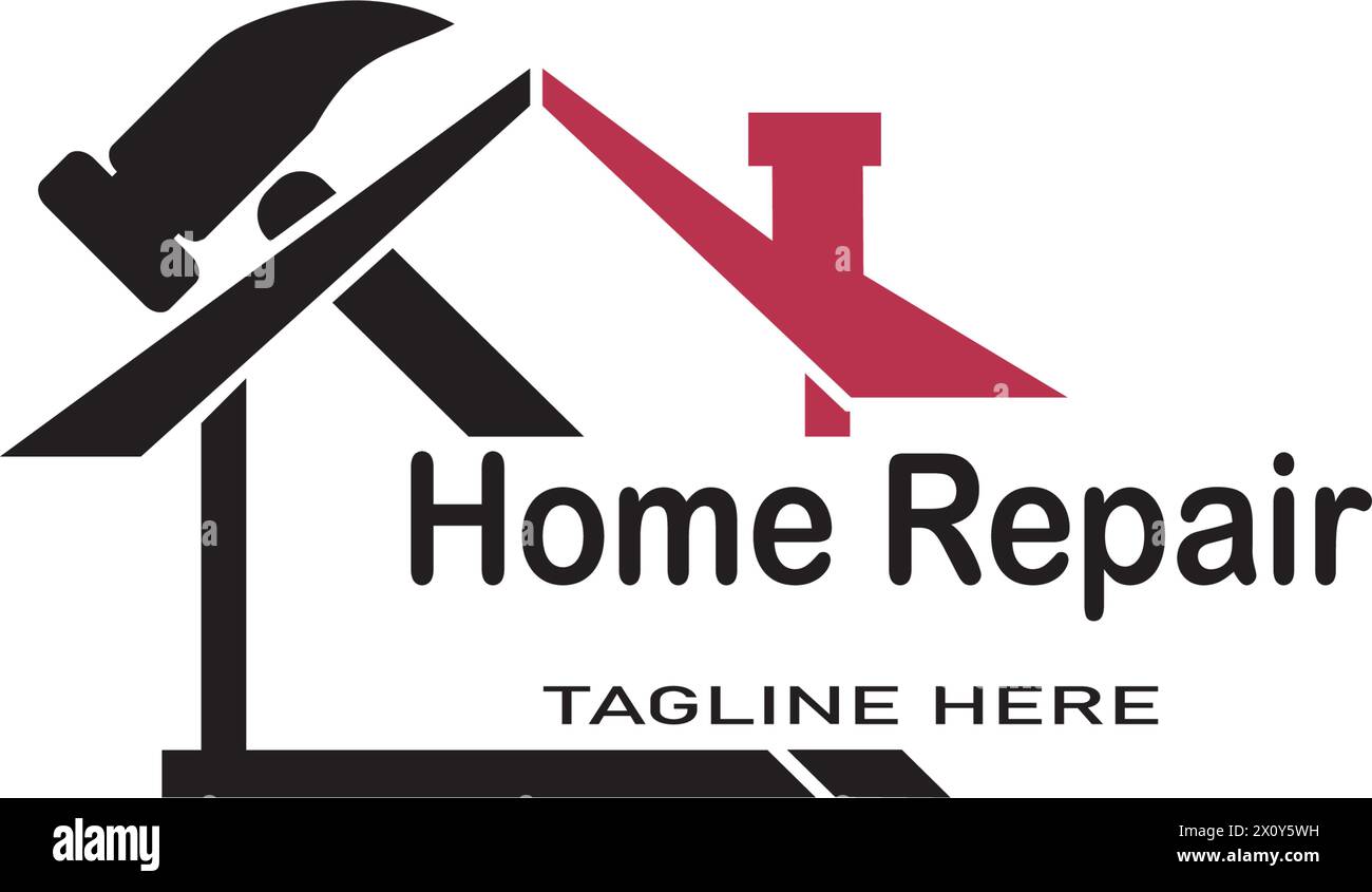 Home repair logo Stock Vector Images - Alamy