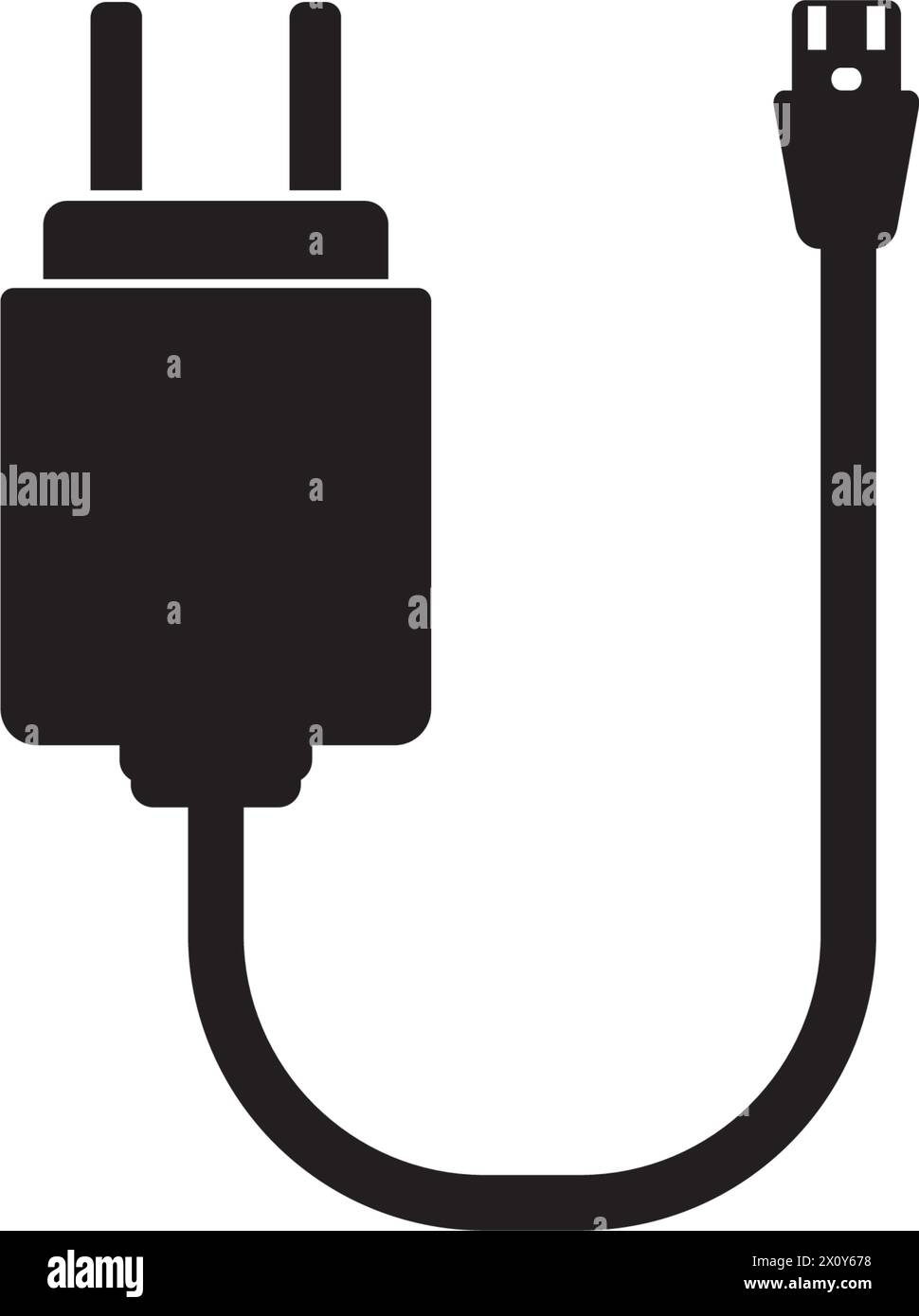 charger icon logo vector design template Stock Vector Image & Art - Alamy