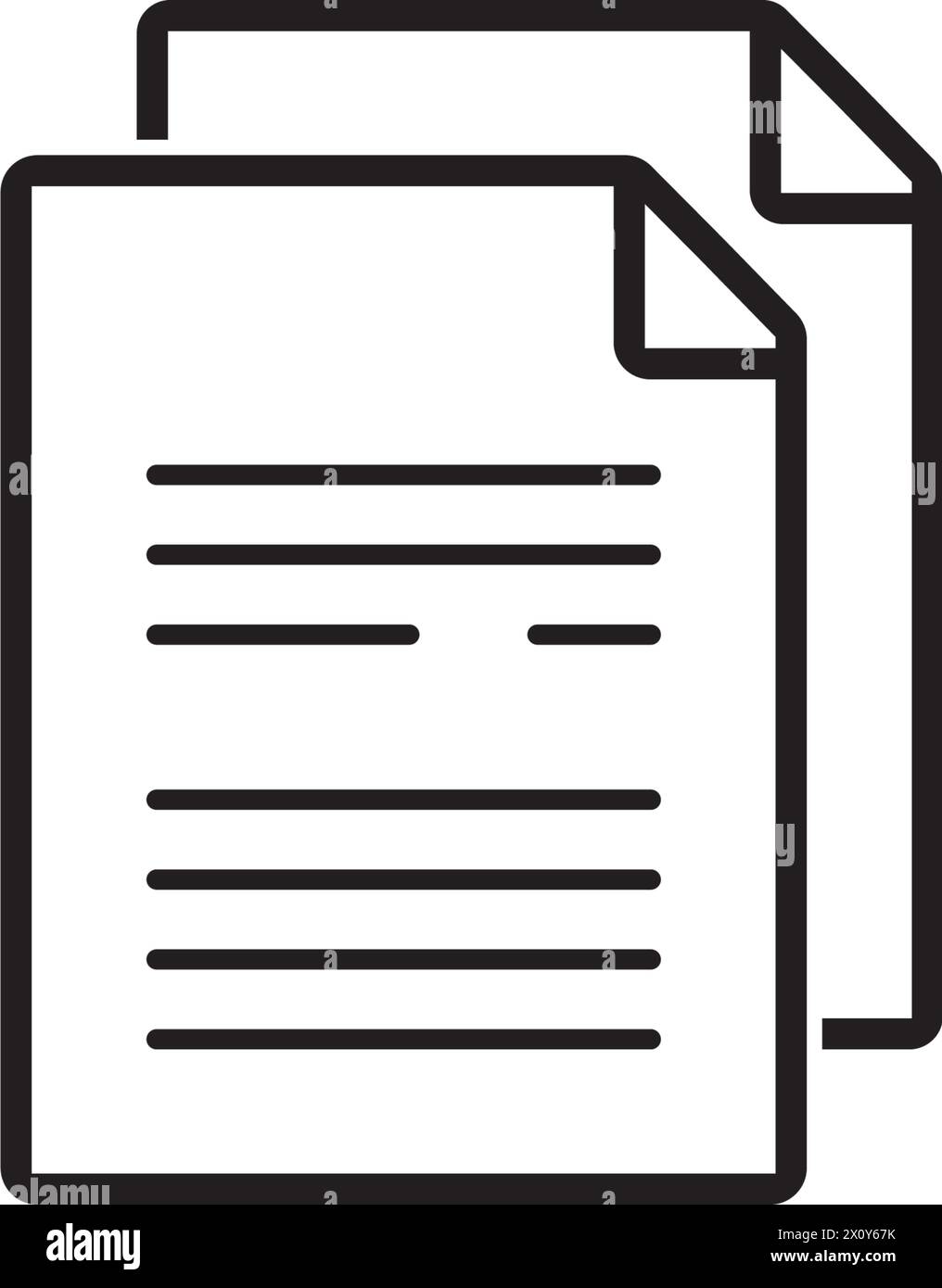 Clear document Stock Vector Images - Alamy