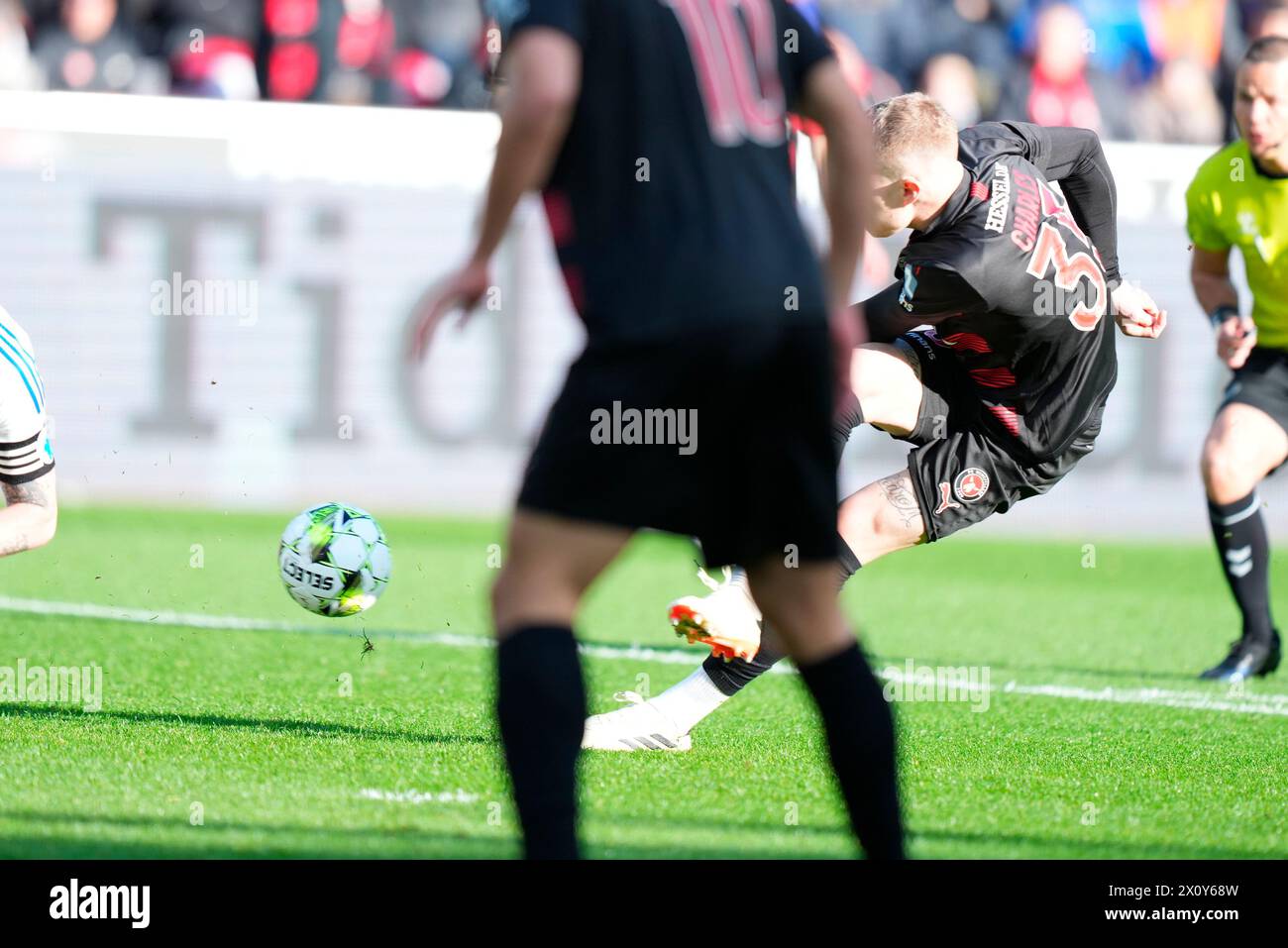 Superliga match between FC Midtjylland and FC Copenhagen at MCH Arena ...
