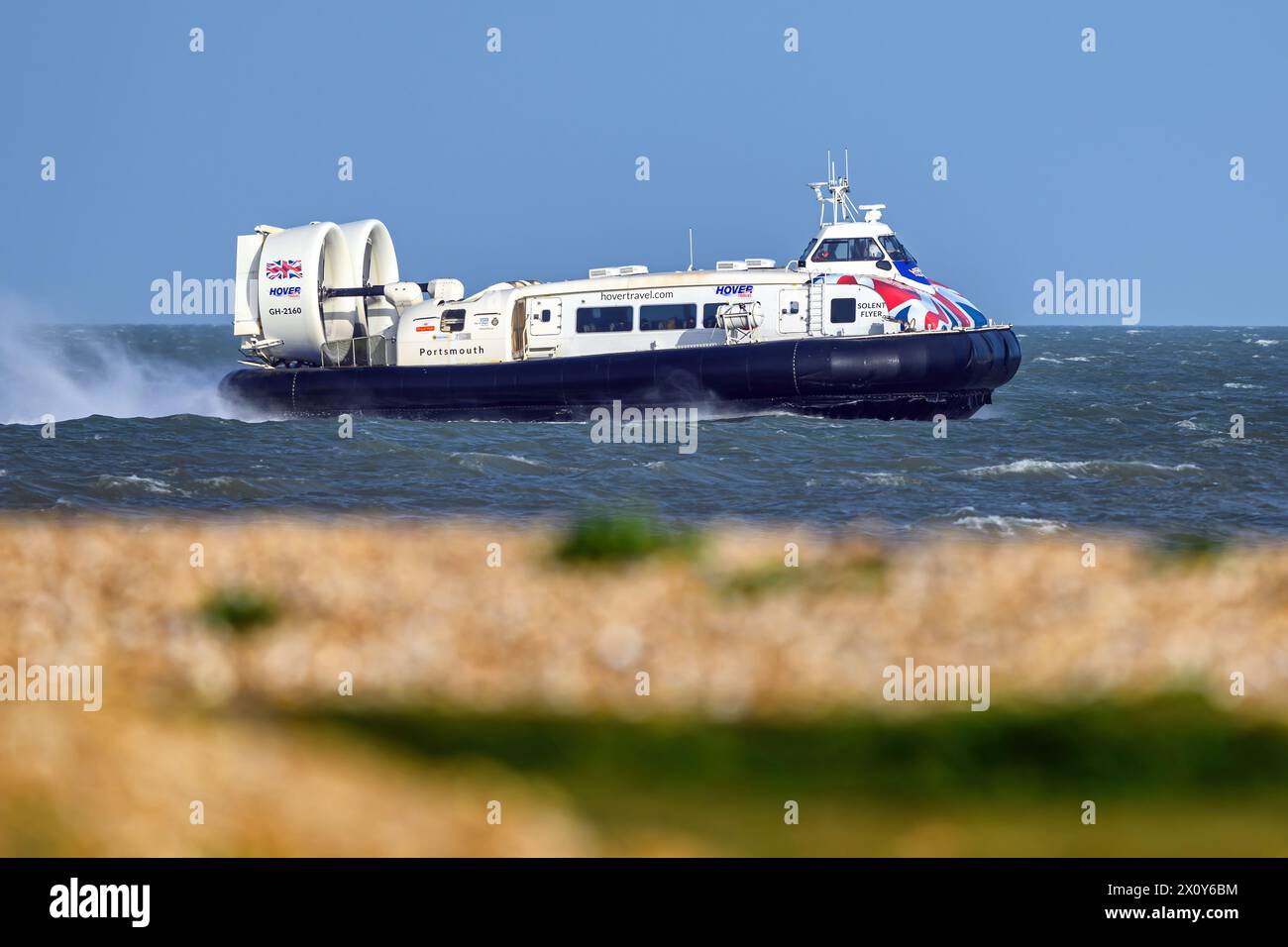 Solent Flyer is a hovercraft operated by Hovertravel providing a ...