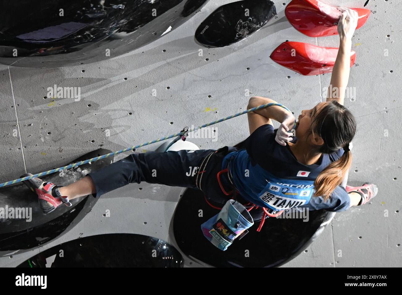 Suzhou, China's Jiangsu Province. 14th Apr, 2024. Tanii Natsuki of ...