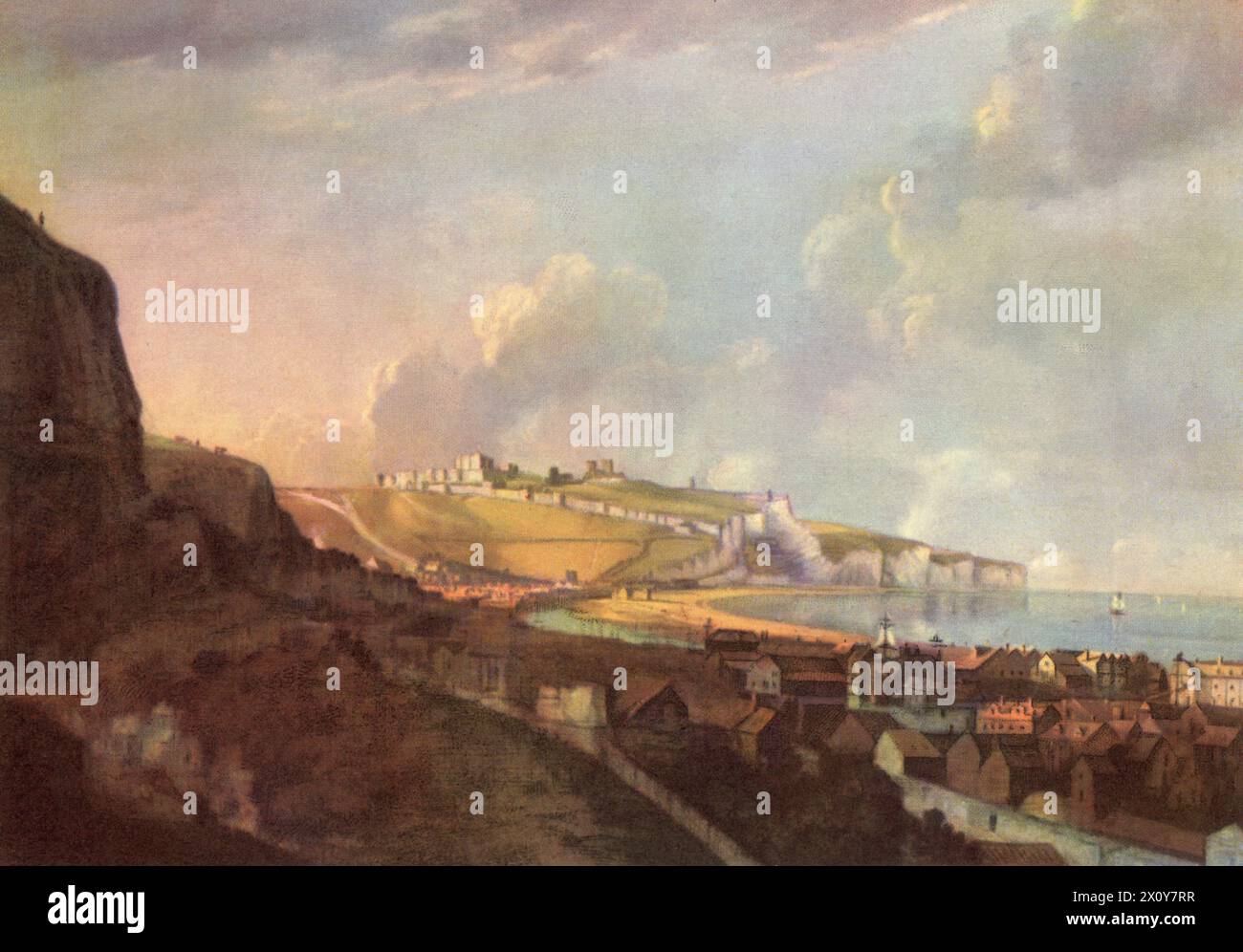 View of Dover, 1746/7. By Richard Wilson (1714-1782). A view of ...