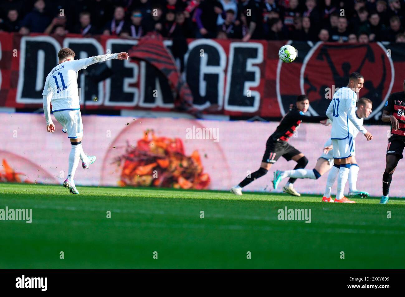 Superliga match between FC Midtjylland and FC Copenhagen at MCH Arena ...