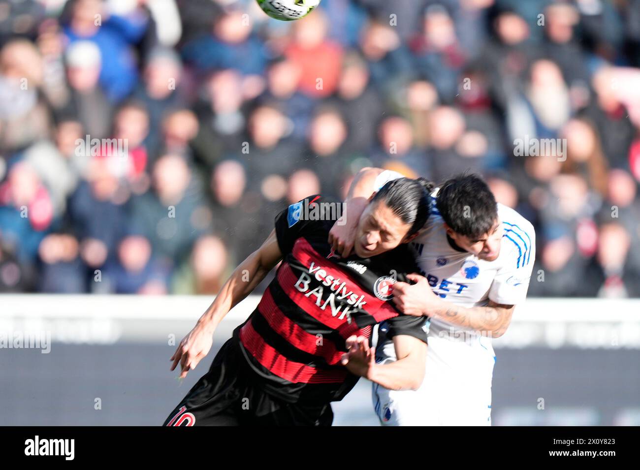 Superliga match between FC Midtjylland and FC Copenhagen at MCH Arena ...