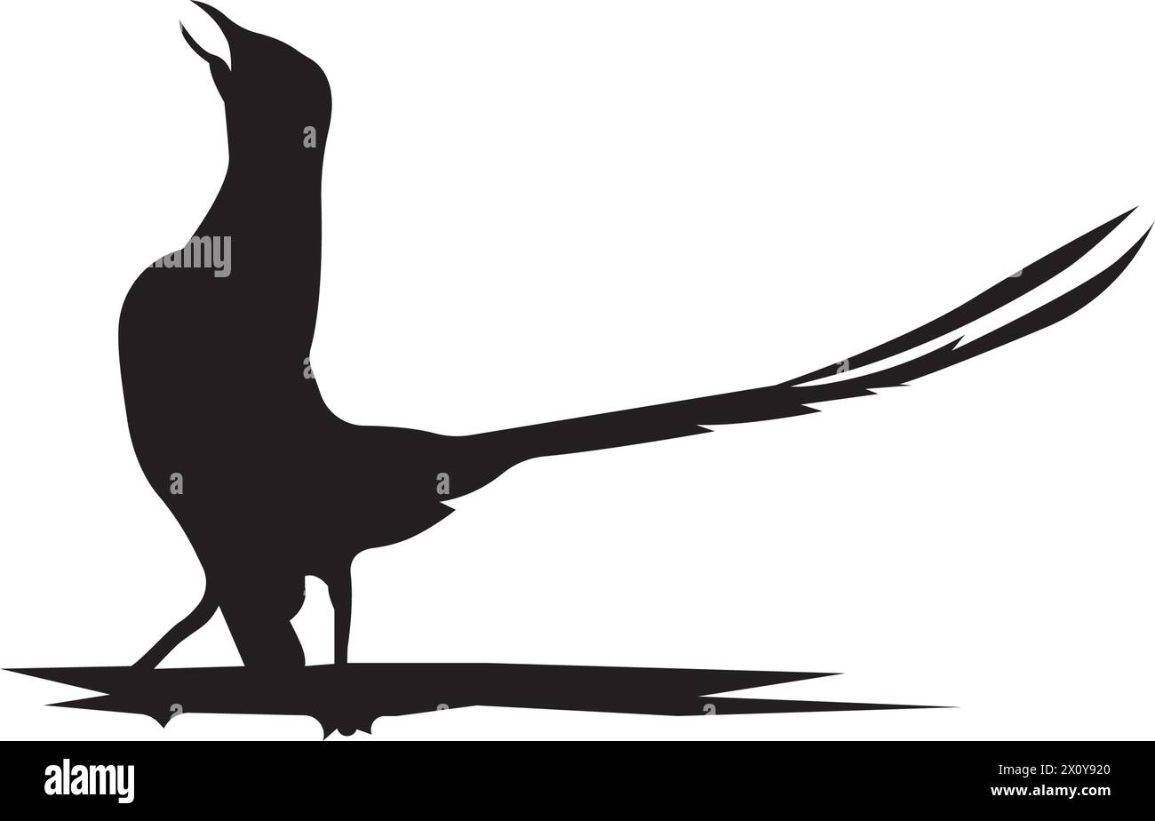 Stone magpie,icon logo vector design illustration Stock Vector Image ...